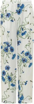 Stella McCartney Femme, Pantalons, Multicolore, Taille: 38 FR Wide Pantalons