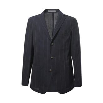 Eleventy Einreiher Anzug - - Jackets - Herren - Blau - XL