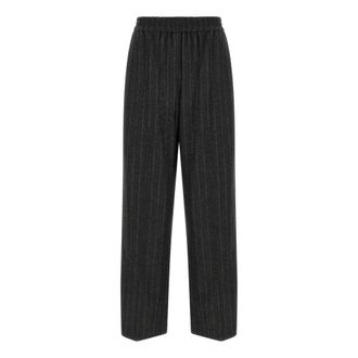 Brunello Cucinelli Weite Hosen - - Trousers - Damen - Grau - M