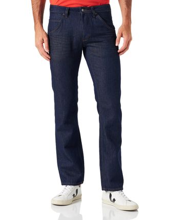 Mustang Jeans Herren Michigan Straight Jeans, Dunkelblau 983, 34W / 32L
