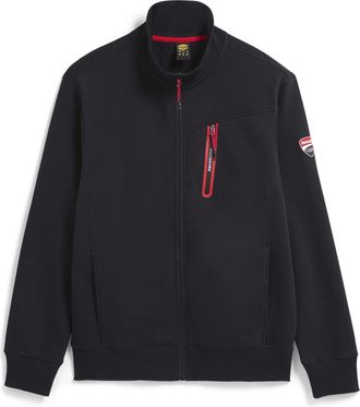 Utility Diadora Ducati Sweatshirt-Jacke FZ, Black (DE/NL/SE/PL, Alphanumerisch, XL, Regular, Regular, schwarz)