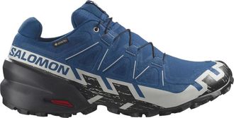 Salomon Homme, Chaussures, Bleu, Taille: 45 EU Poseidon Black Lunroc Speedcross 6 GTX Chaussures de Running