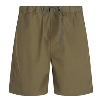 Maison Kitsun&eacute; Technische Shorts mit G&uuml;rtel - - Shorts - Herren - Gr&uuml;n - L