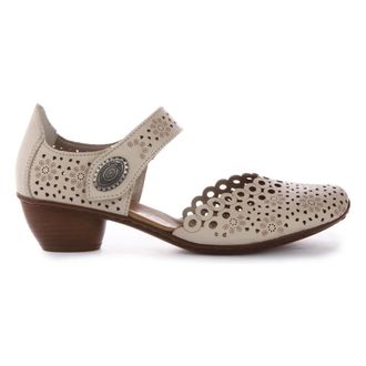 Rieker Damen, Schuhe, Beige, 41 EUGr&ouml;&szlig;e