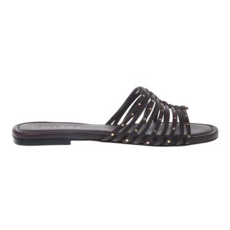 Baldinini Studded Leather Mule - - Shoes - Damen - Braun - 38 EU
