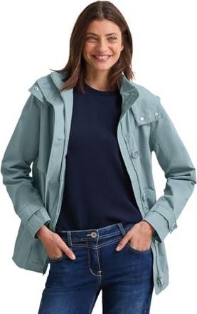 Cecil B202030 Veste Trench midi, Menthe Forte, XL Femmes