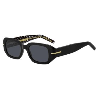 HUGO BOSS Schwarze/Graue Sonnenbrille 1608/S - - Accessories - Damen - Schwarzk - 50 MM