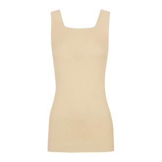 Cortana Femme, Tops, Beige, Taille: 40 FR Alaska Sleeveless Top