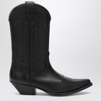 Maison Margiela Schwarze Florence Cowboy-Stiefel