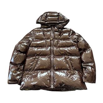 Pinko Pinko - Eleodoro Down Jacket - Femme - Vestes - Brun - Taille: 36 FR
