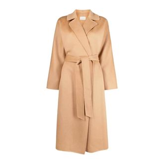 P.A.R.O.S.H. P.a.r.o.s.h., Femme, Manteaux, Beige, Taille: 40 FR Parosh Camel Manteaux