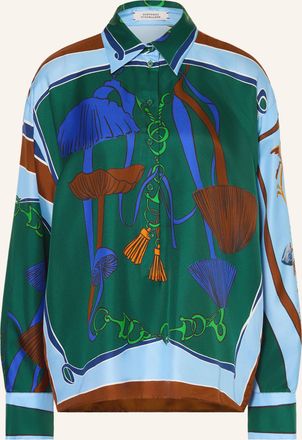 Dorothee Schumacher Dorothee Schumacher Blusenshirt Cosmic Funghi Aus Seide gruen