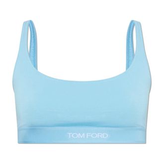 Tom Ford Femme, Sous-v&ecirc;tements, Bleu, Taille: 42 FR Signature Bralette