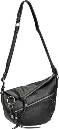 Fredsbruder Cuir sac à épaule bandoulière My Forever Friend Midi Shoulderbag Black noir