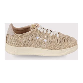 Autry Femme, Chaussures, Beige, Taille: 37 EU Medalist Easeknit Low