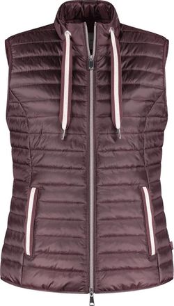 Gerry Weber Femme, Vestes, Brun, Taille: 42 FR Quilted Vest