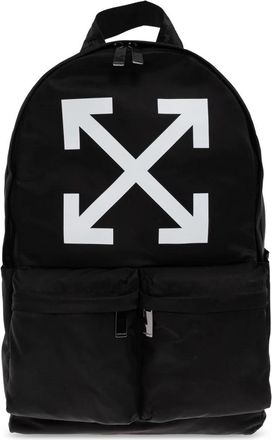 Off-white Rucksack mit Logo - - Bags - Herren - Schwarzk - ONE SIZE