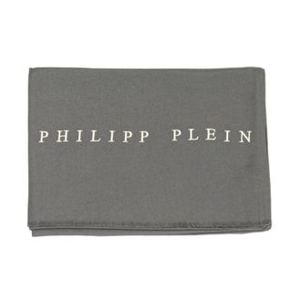 Philipp Plein Grauer Viskose Schal Herbst-Winter 2023 - - Accessories - Herren - Grau - ONE SIZE