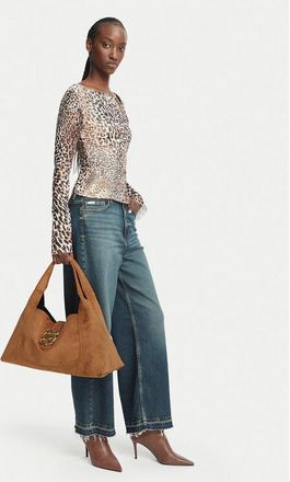 Just Cavalli Handtasche Iconic Snakes 81RA4BB1 ZSE74 Braun