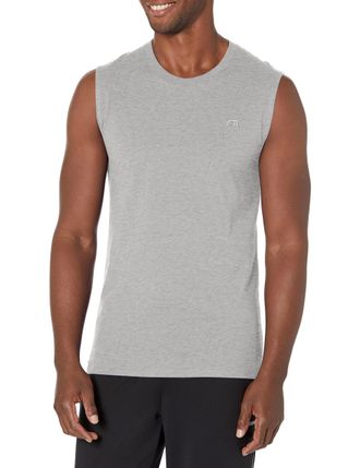 Champion Herren Hemd Klassisches Jersey Muscle T-shirt, Oxford-grau, XXL