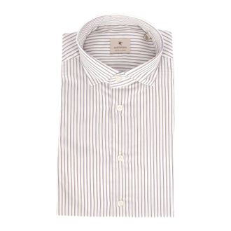 Bastoncino Homme, Chemises, Blanc, Taille: L Chemise &agrave; rayures