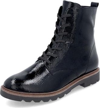 Remonte Femme D2q71 Bottes &agrave; Lacets, Noir, 39 EU