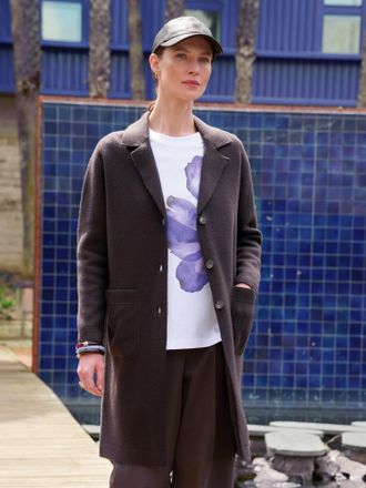 Maerz Strickmantel MAERZ Muenchen braun