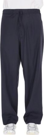 Officine G&eacute;n&eacute;rale Homme, Pantalons, Bleu, Taille: M Wide Pantalons