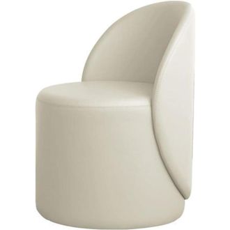 Generic Schminkstuhl, 360&deg; drehbar, gepolsterter Fassstuhl mit R&uuml;ckenlehne, Bequeme Sitzgelegenheit f&uuml;r Schlafzimmer, Schminkraum, Wohnzimmer