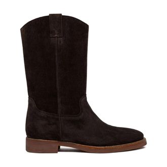 Buttero Panel-Wildlederstiefel - - Shoes - Herren - Braun - 40 EU