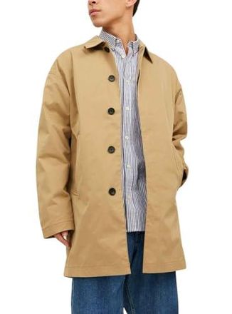 Jack & Jones Jjecrease Mac Coat Noos Trench-coat, Homme, Varech, S