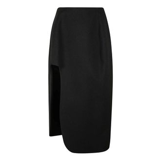Jil Sander Jupe midi - Femme - Jupes - Noir - Taille: 40 FR
