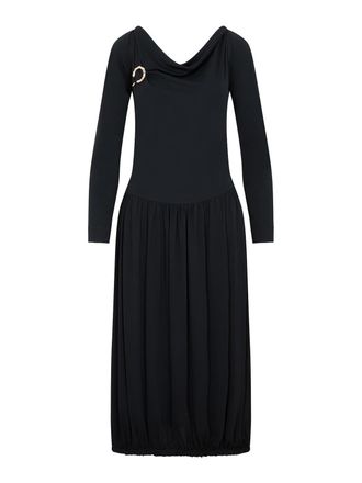 Lanvin Robe Au Genou - Noir