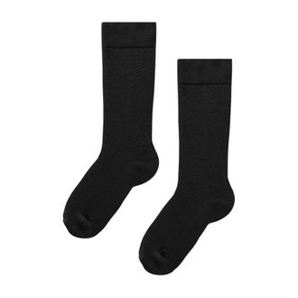 Wolford Chaussettes &agrave; motifs en laine m&eacute;rinos - Femme - Sous-v&ecirc;tements - Noir - Taille: XS