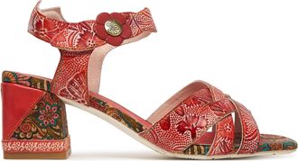 Laura Vita Sandalen Laura Vita Jacqueso 03 Rot