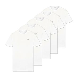 Paul Smith Homme, Tops, Blanc, Taille: XL Lot de cinq T-shirts