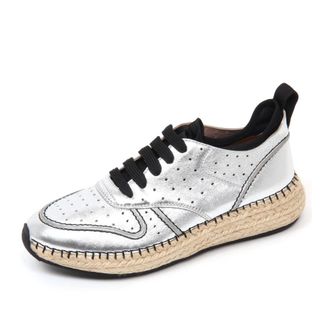 Tod's Rafia Run Schuh in Schwarz - - Shoes - Damen - Grau - 38 1/2 EU