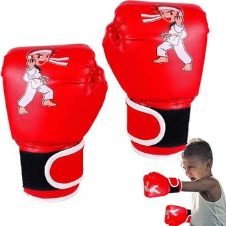 Generic Boxhandschuhe f&uuml;r Kinder, Boxhandschuhe f&uuml;r Kinder, Cartoon-Sport-Boxhandschuhe, Trainingshandschuhe f&uuml;r Jugendliche von 3 bis 13 Jahren, Boxhandschuh