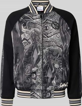 Carlo Colucci Regular Fit Jacke mit Stehkragen