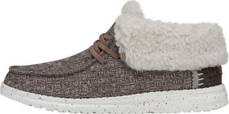 HeyDude Hey Dude Wendy Fold Stitch Cozy - Damen Boots - Walut - Size EU 37