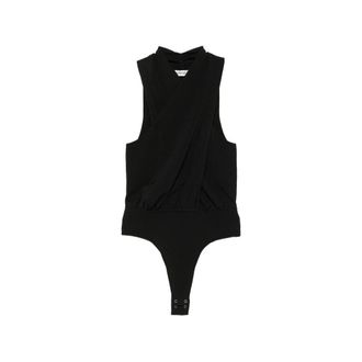 SIMKHAI Crossover Halterneck Bodysuit