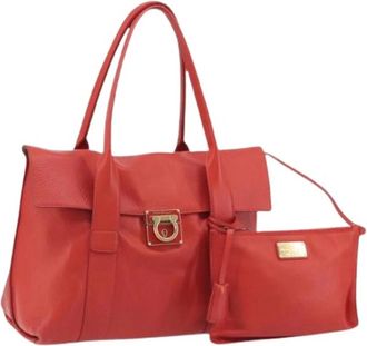 Ferragamo Damen, Pre-Owned, Rot, ONE SIZEGr&ouml;&szlig;e