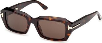 Tom Ford unisex, Accessories, Braun, 53 MMGr&ouml;&szlig;e