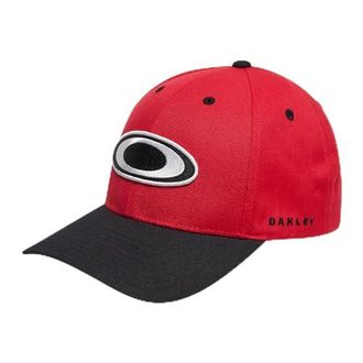 Oakley Casquette Alumni Baseball, Rouge, Taille Unique Homme