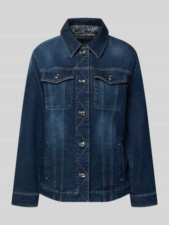 Marc Cain Regular Fit Jeansjacke mit Lyocell-Anteil