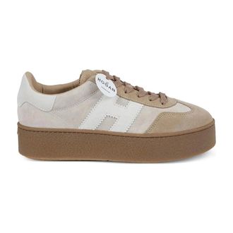 Hogan Femme, Chaussures, Gris, Taille: 38 1/2 EU H681 Allacciato H