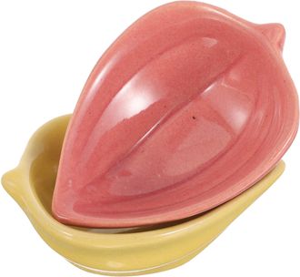 Valiclud 2 St&uuml;ck Aromamischschalen aus Keramik f&uuml;r &Auml;therische &Ouml;le Kompakte Spa R&uuml;hrsch&uuml;sseln f&uuml;r Gesichtsmaske und Duft&ouml;le Dekorative Salonzubeh&ouml;r Schalen in G