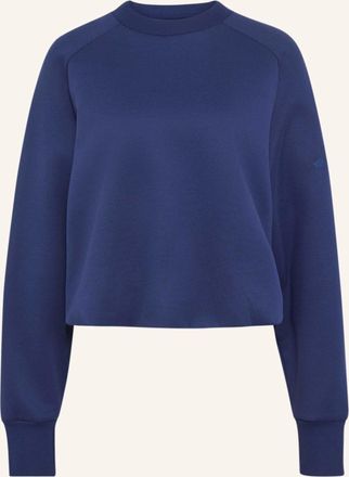 adidas Soft Lux Winter-Sweatshirt, Gewirktes Material blau