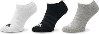 adidas Sneakersocken Thin and Light Sportswear Low-Cut Socks 3 Pairs IC1337 Grau