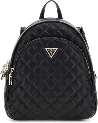 Guess Femme, Sacs, Noir, Taille: ONE Size Giully Backpack
